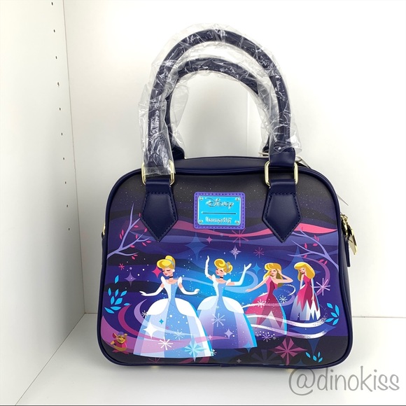 Loungefly | Bags | Loungefly X Disney Cinderella Castle Crossbody Bag ...
